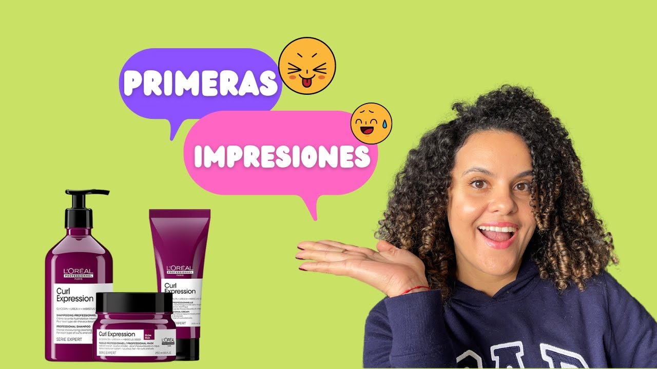 Primeras impresiones | línea para Rizos CURL EXPRESSION L'Oréal ...