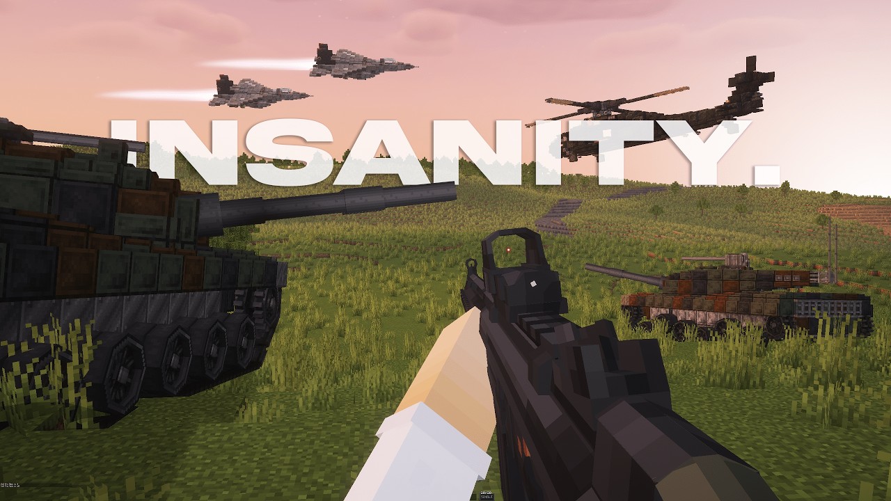 The Most IMMERSIVE Minecraft Combat Ever Made - YouTube