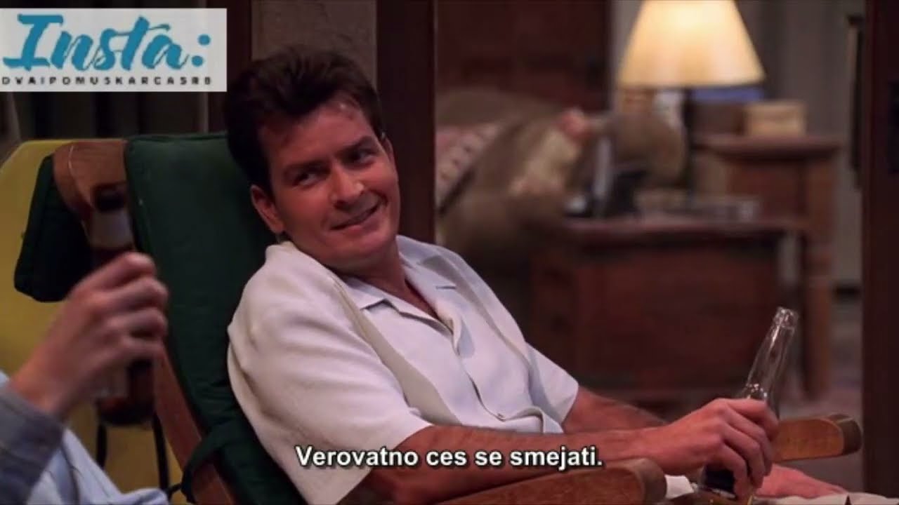 Charlie and Alan - Confession- Two and a Half Men CBS Best scenes - YouTube