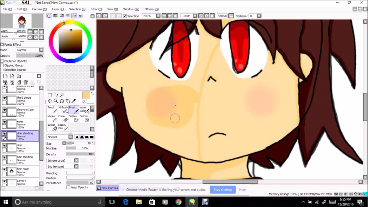 Discomfort - [UNDERTALE] Speedpaint - YouTube