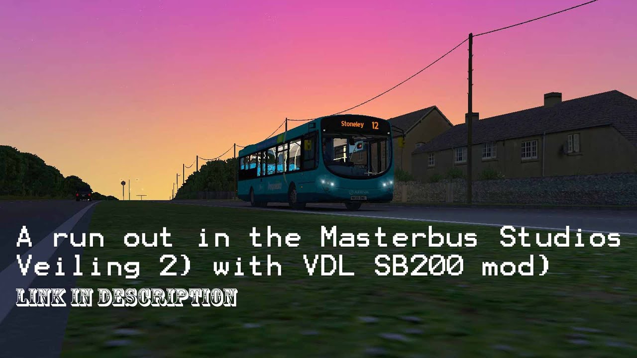 OMSI 2 Gameplay- X35 and 122 Routes in the Masterbus Studios Veiling 2 ...