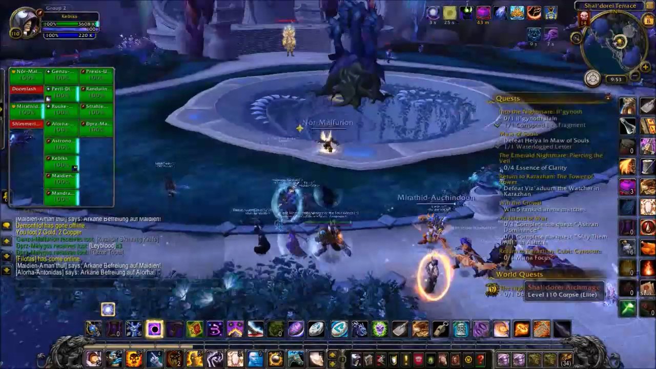 The Nighthold: Seeds of Destruction Raid World Quest World Of Warcraft ...