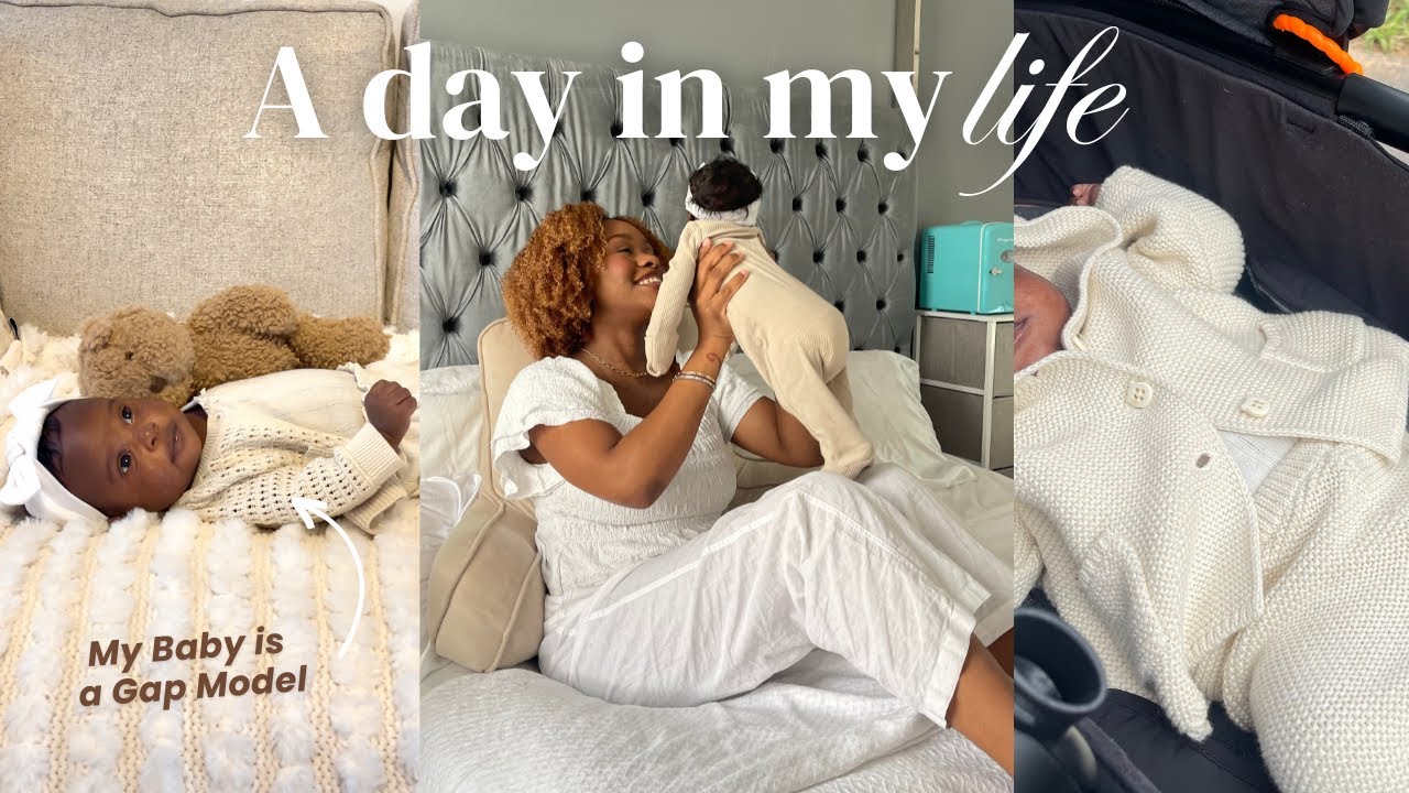 Day in the Life: My Baby’s First Ever Gap Video Shoot | BTS - YouTube