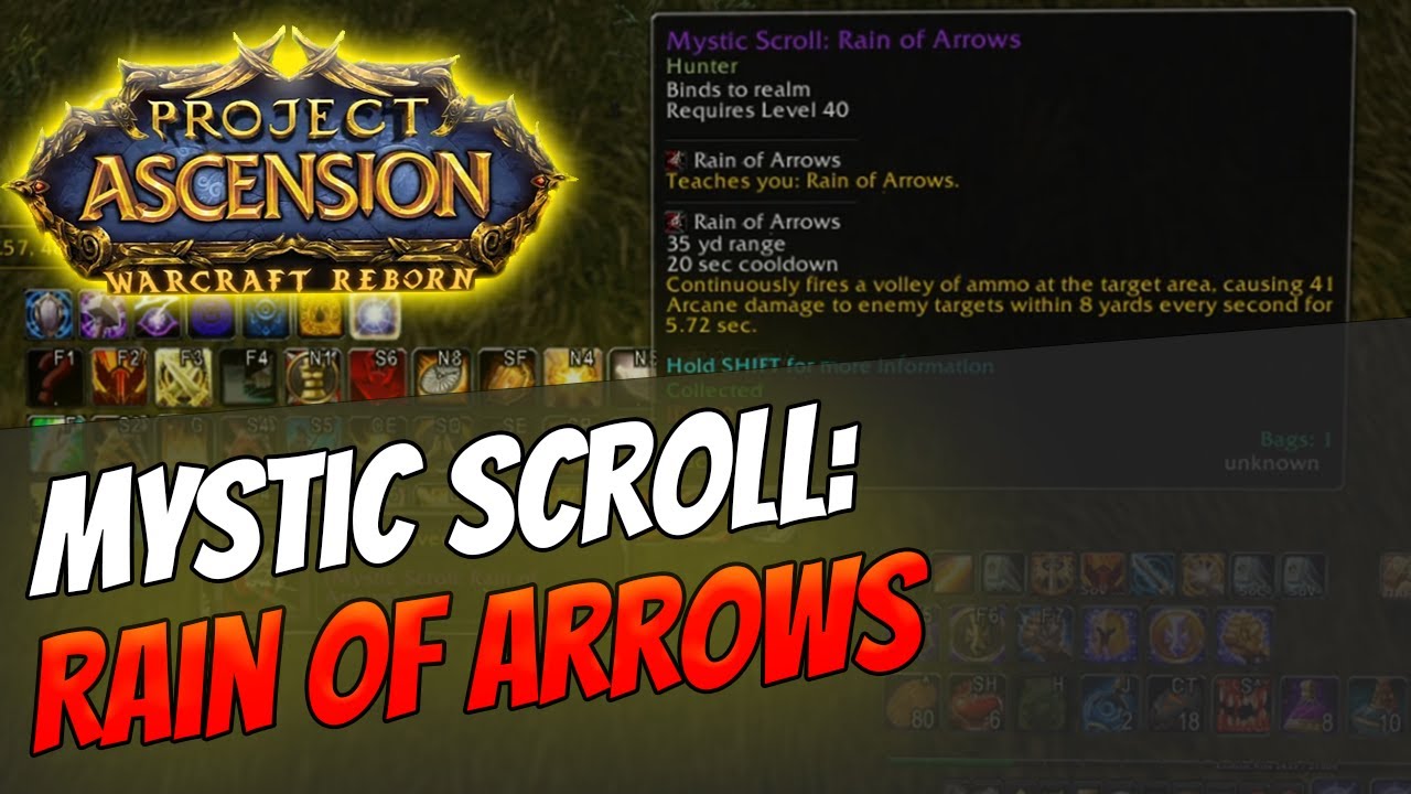 How to get Mystic Enchant: Rain of Arrows | Hunter [Bronzebeard ...