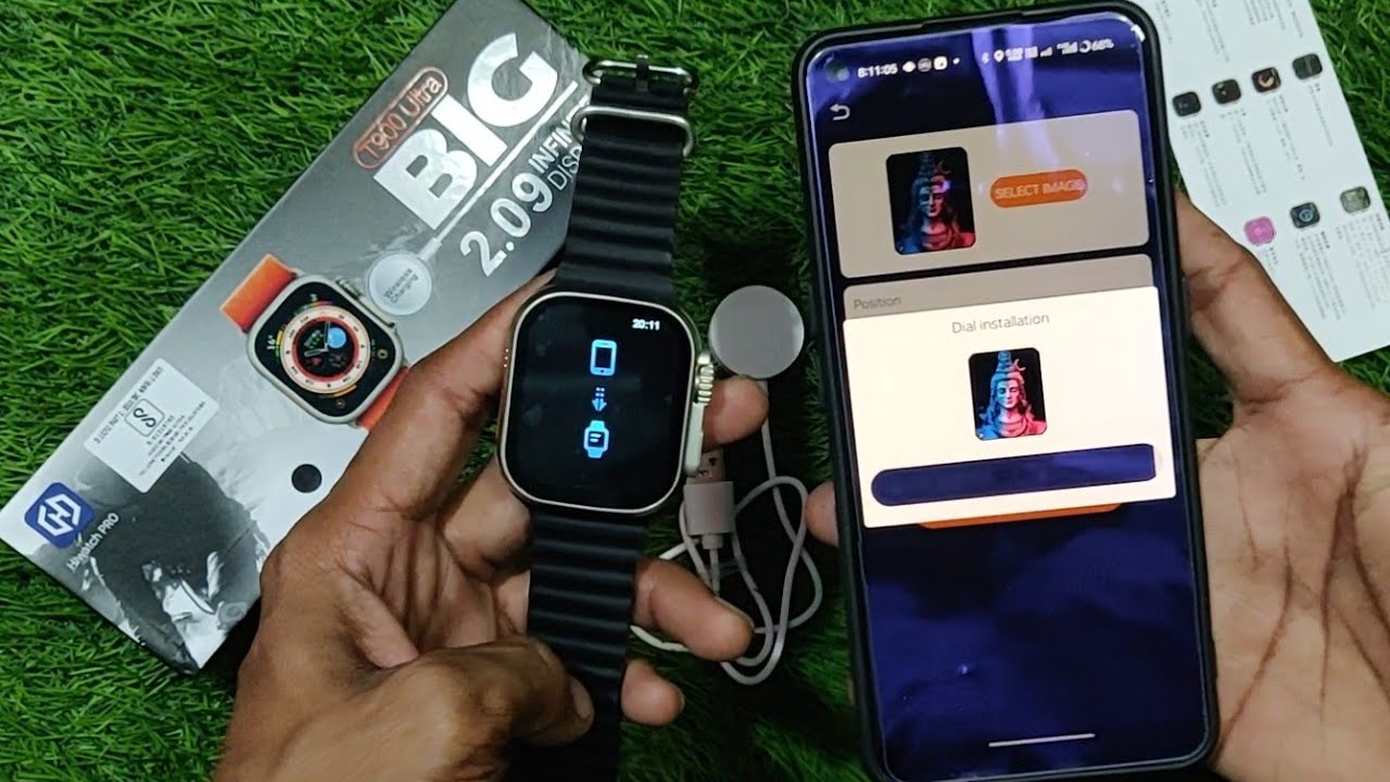 T900 Ultra How To Set Wallpaper Photo | How To Set Wallpaper in ...