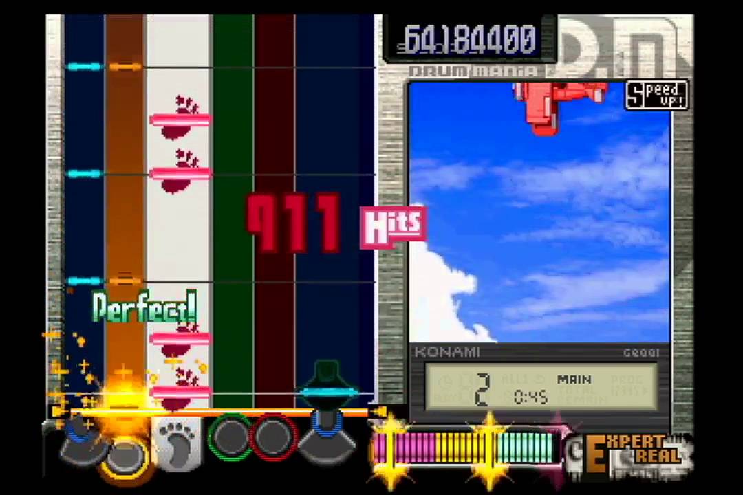 PS2 drummania - D.M. "POWERFUL" MIX - YouTube