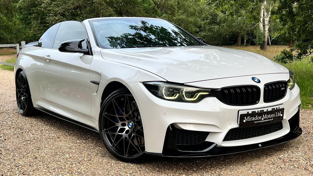 2017 BMW M4 CONVERTIBLE COMPETITION PACKAGE - YouTube