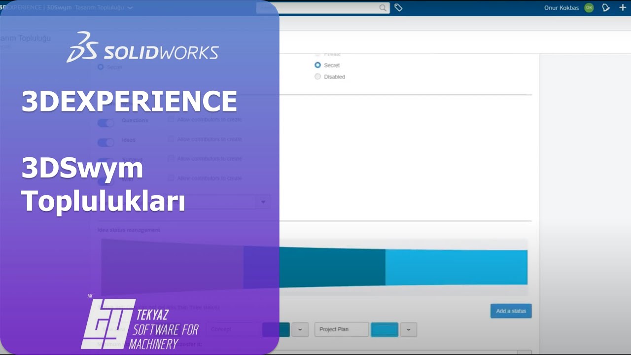 3DEXPERIENCE - 3DSwym Toplulukları - YouTube