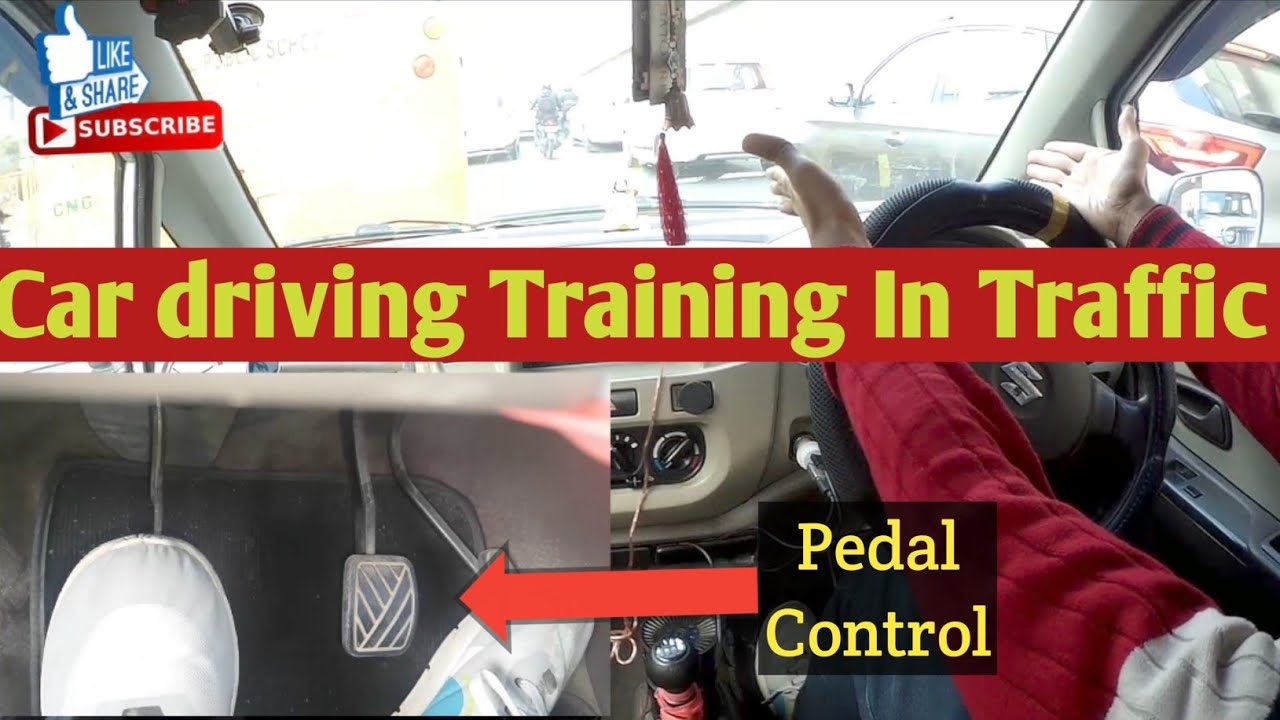 Car driving Training | Clutch control in Traffic | Driving Tips - YouTube