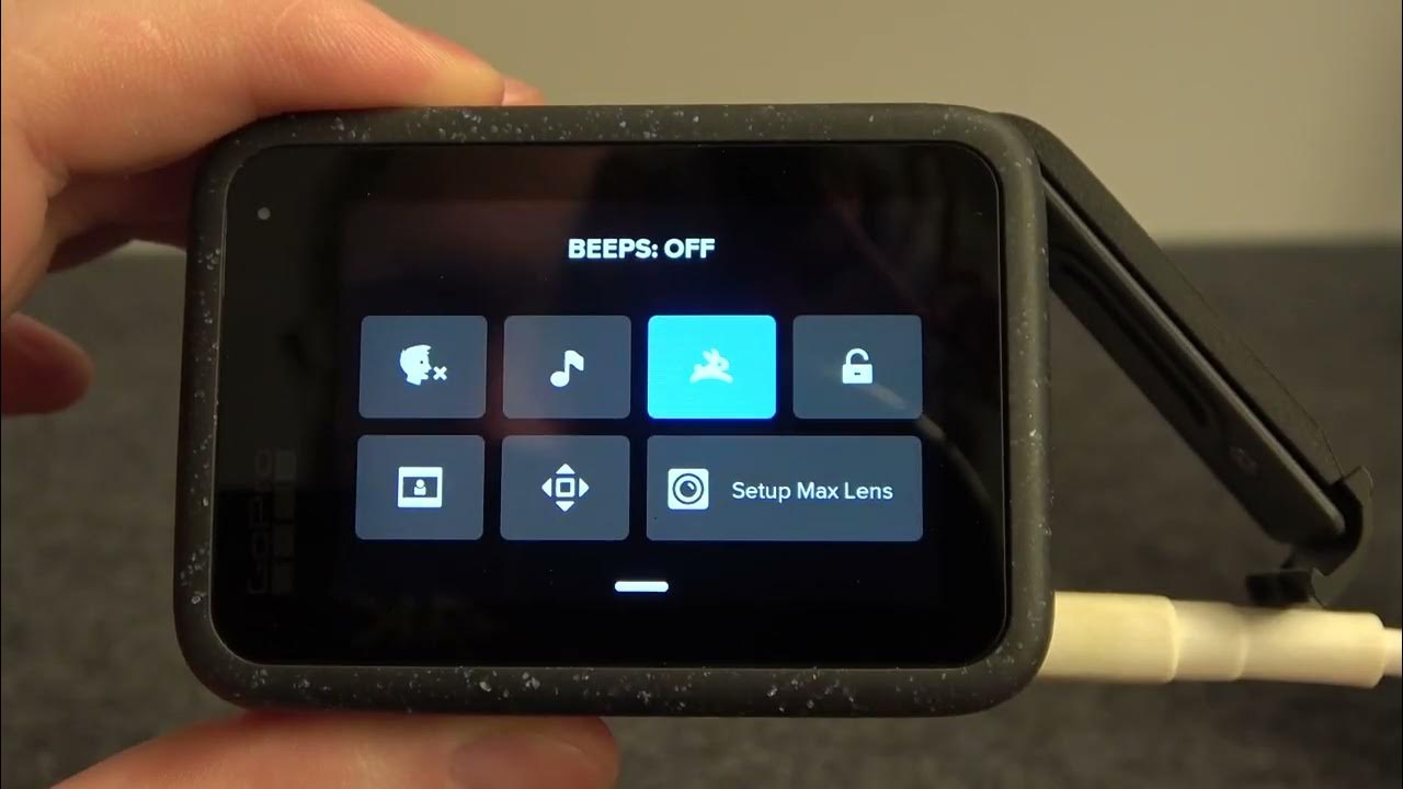How To Enable & Disable Beep Sounds In GoPro Hero 12 - YouTube