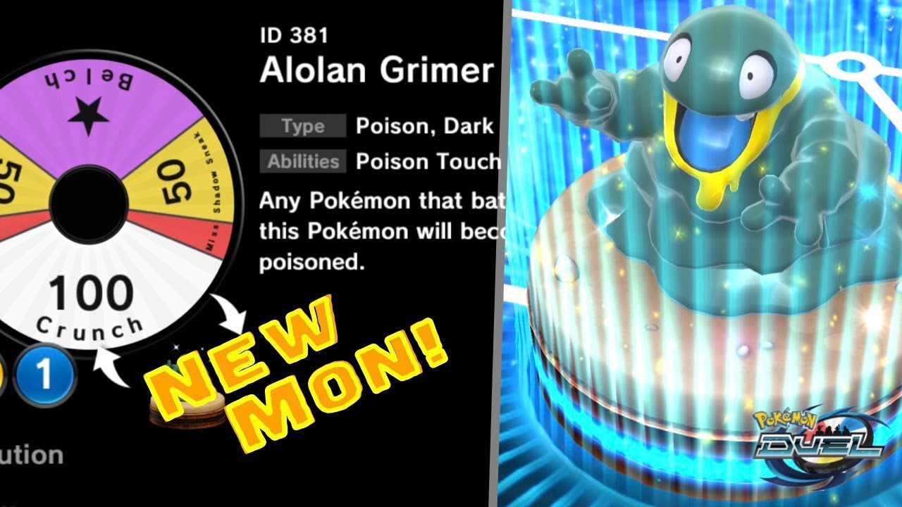 POKEMON DUEL: ALOLAN GRIMER + POISON GYM CUP EVENT - YouTube