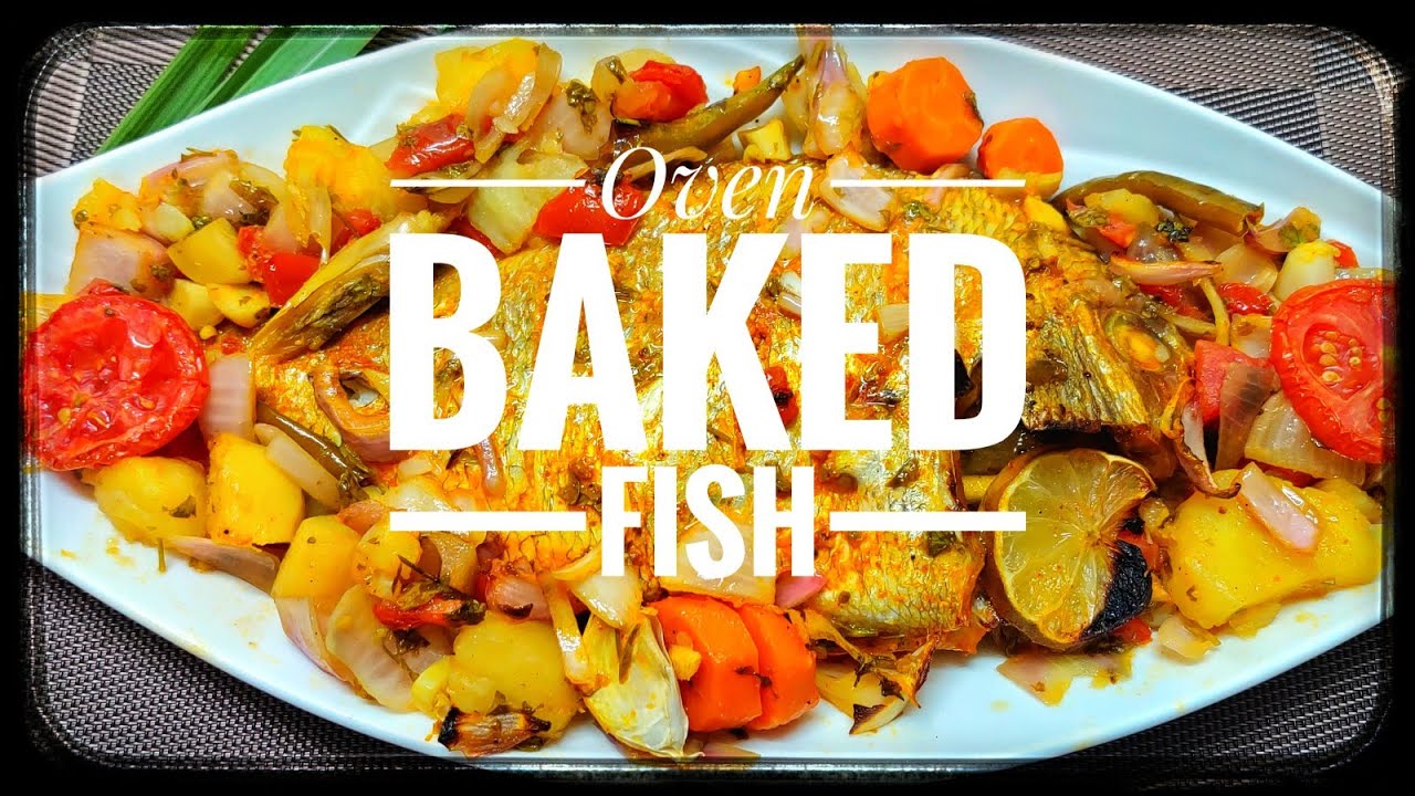 Easy Oven Baked Fish | Koffer Fish Baked - YouTube