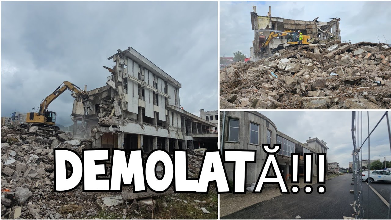 Spectaculos. Gara Deva este demolată în timp record - YouTube
