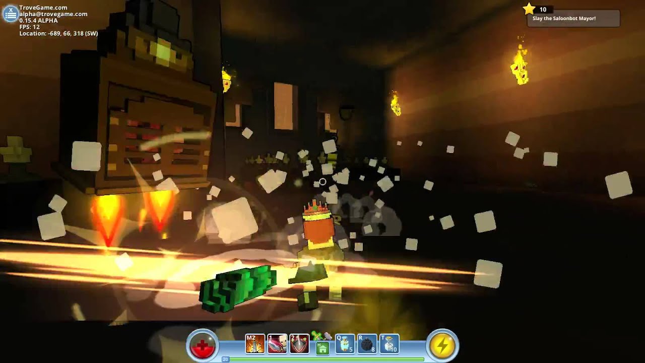Trove Knight Uber 4 world - YouTube