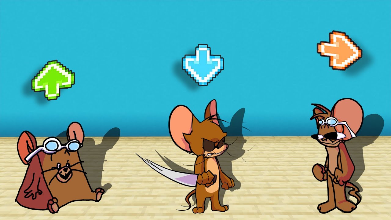 FNF Character Test | Gameplay VS Playground | VS JERRY | Tom's Basement ...