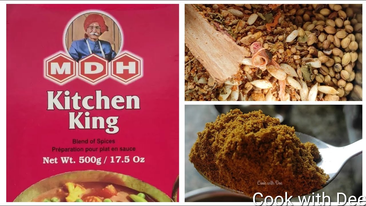 Original MDH kitchen king Masala Recipe homemade revealed, #spice # ...