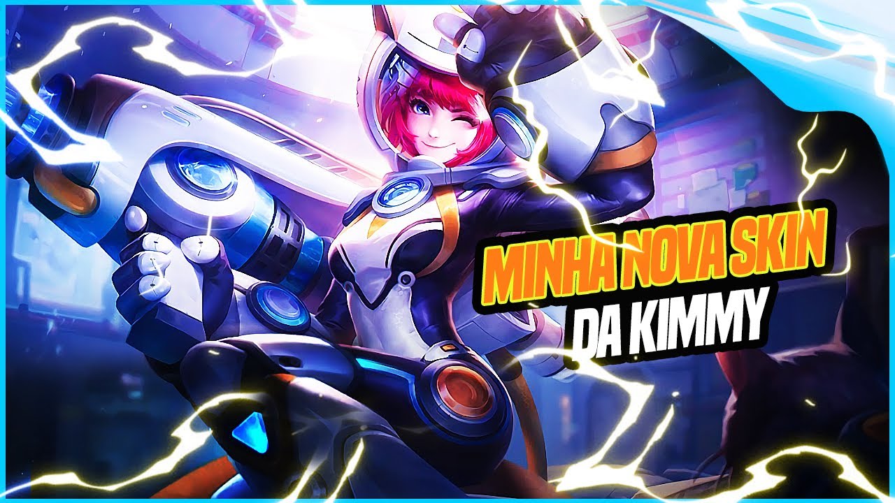 GANHEI A SKIN DA KIMMY - MOBILE LEGENDS - YouTube