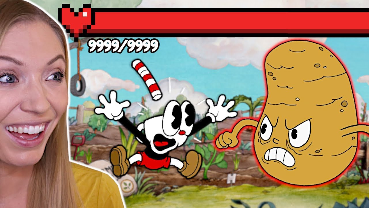 I FINALLY Tried Cuphead EXPERT! - YouTube