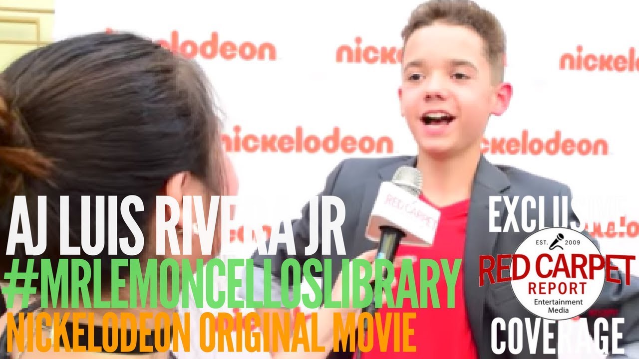 AJ Luis Rivera Jr interviewed at Nickelodeon Movie Event for Escape ...