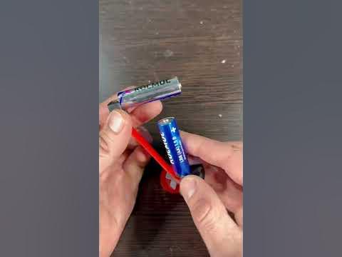 Необычный адаптер для зарядки телефона от обычных пальчиковых батареек ...
