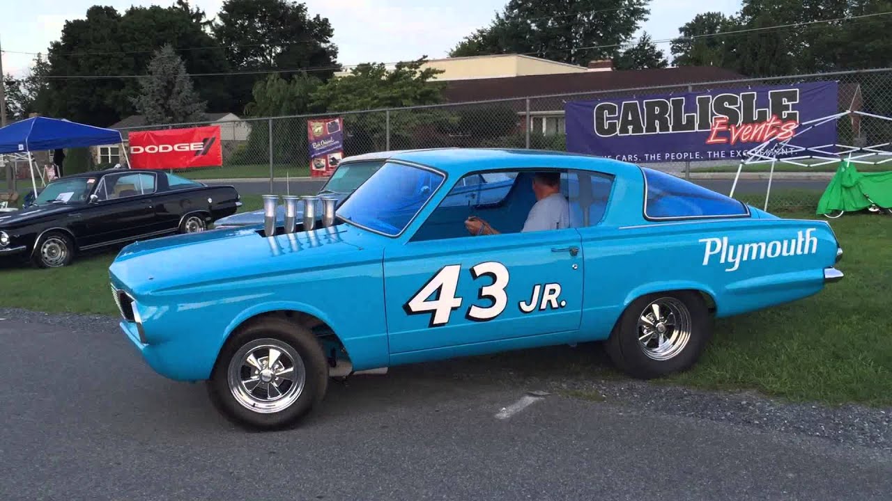 Richard Petty's 43 jr. 1965 Barracuda - Part 2 - YouTube