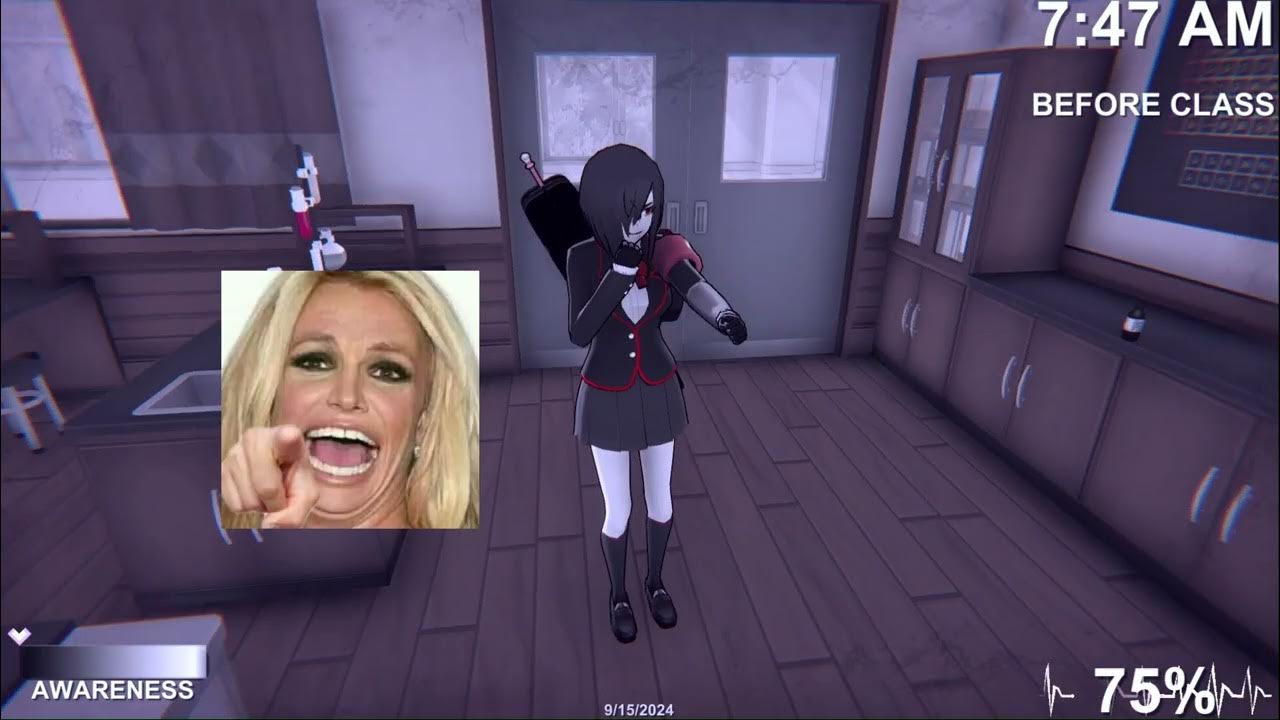 Nemesis does a mission for a subscriber! #2 - Yandere Simulator Mission Mode - YouTube