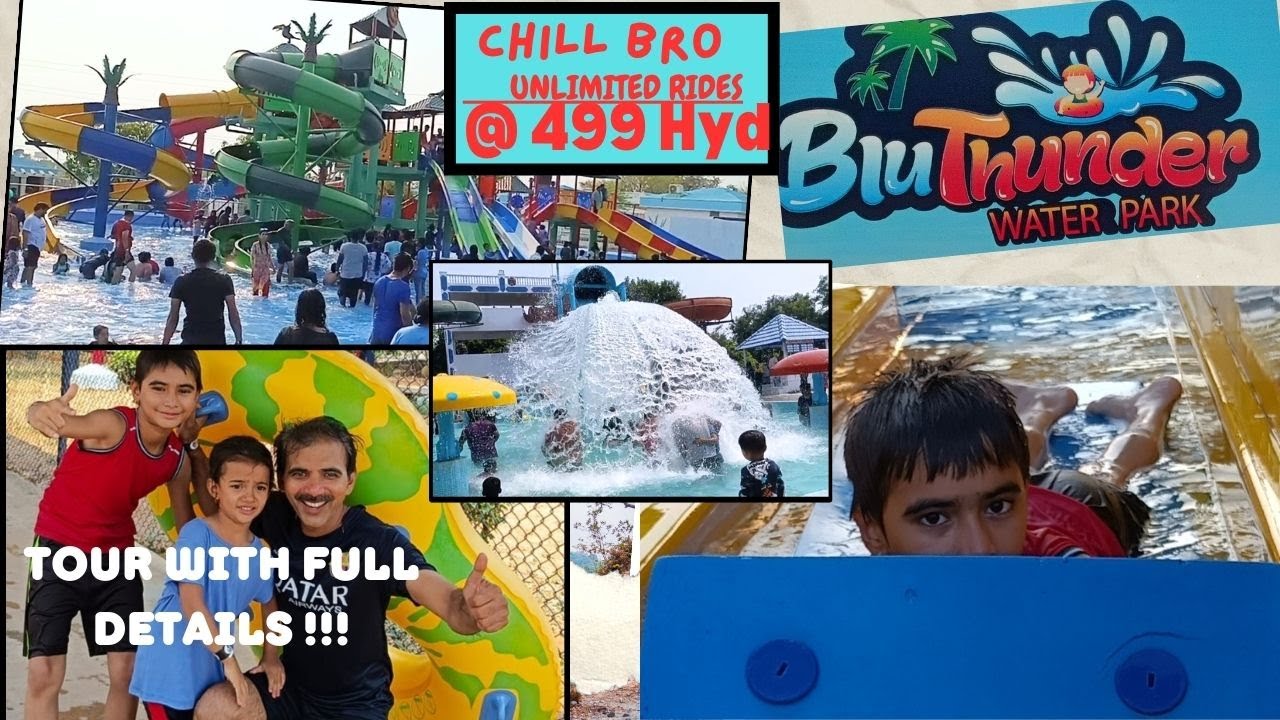 Chill Bro | Blue thunder water park | Hyderabad | Blu thunder | Telugu ...