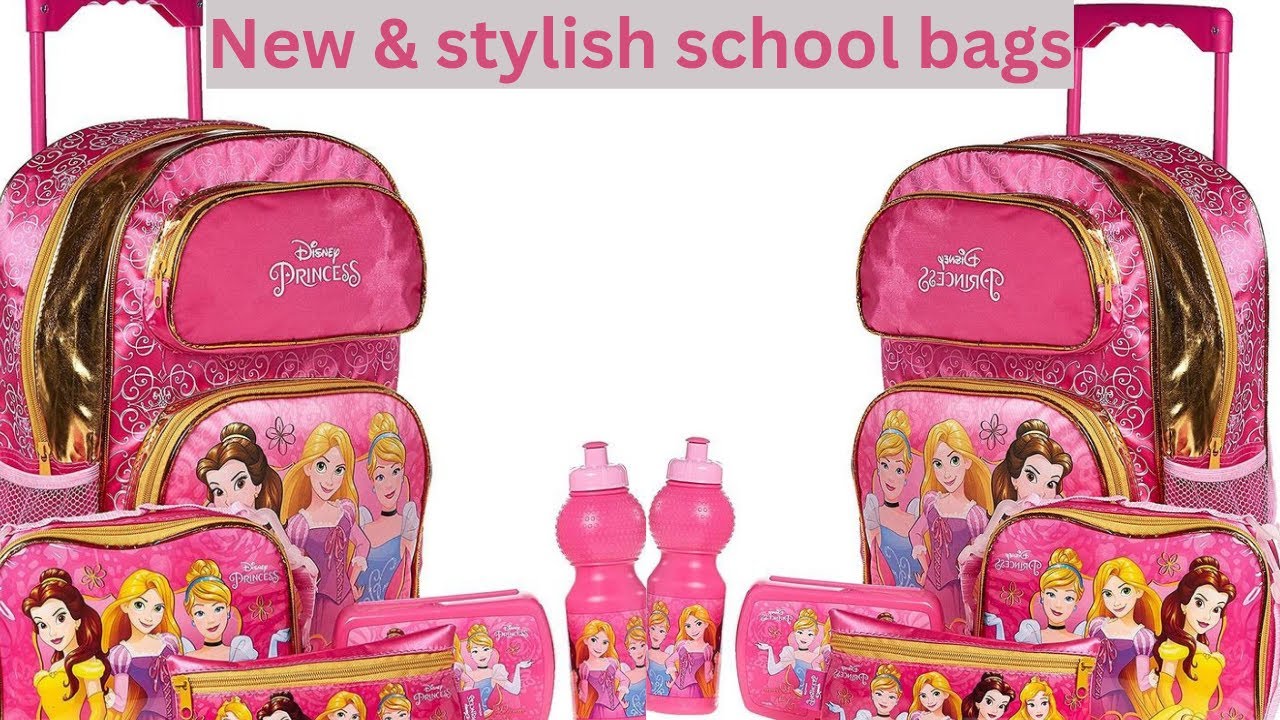 New& stylish school bag collections|top trending beautiful college ...