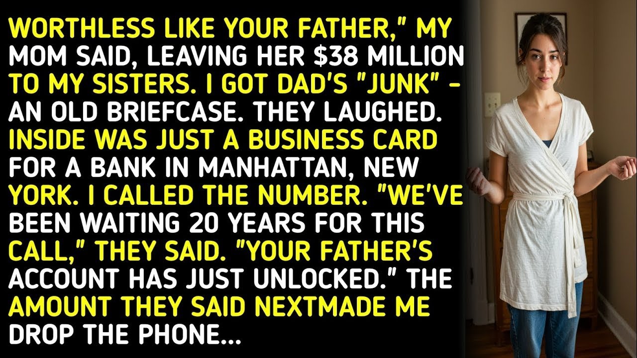 WORTHLESS LIKE YOUR FATHER," MYMOM SAID, LEAVING HER $38 MILLIONTO MY ...