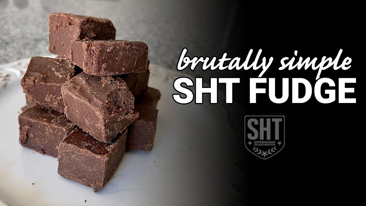 The healthiest and easiest fudge ever - SHT Fudge :) - YouTube