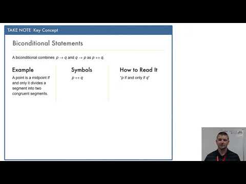 Geometry 2-3 Biconditionals and Definitions: Problem 2 - Identifying ...