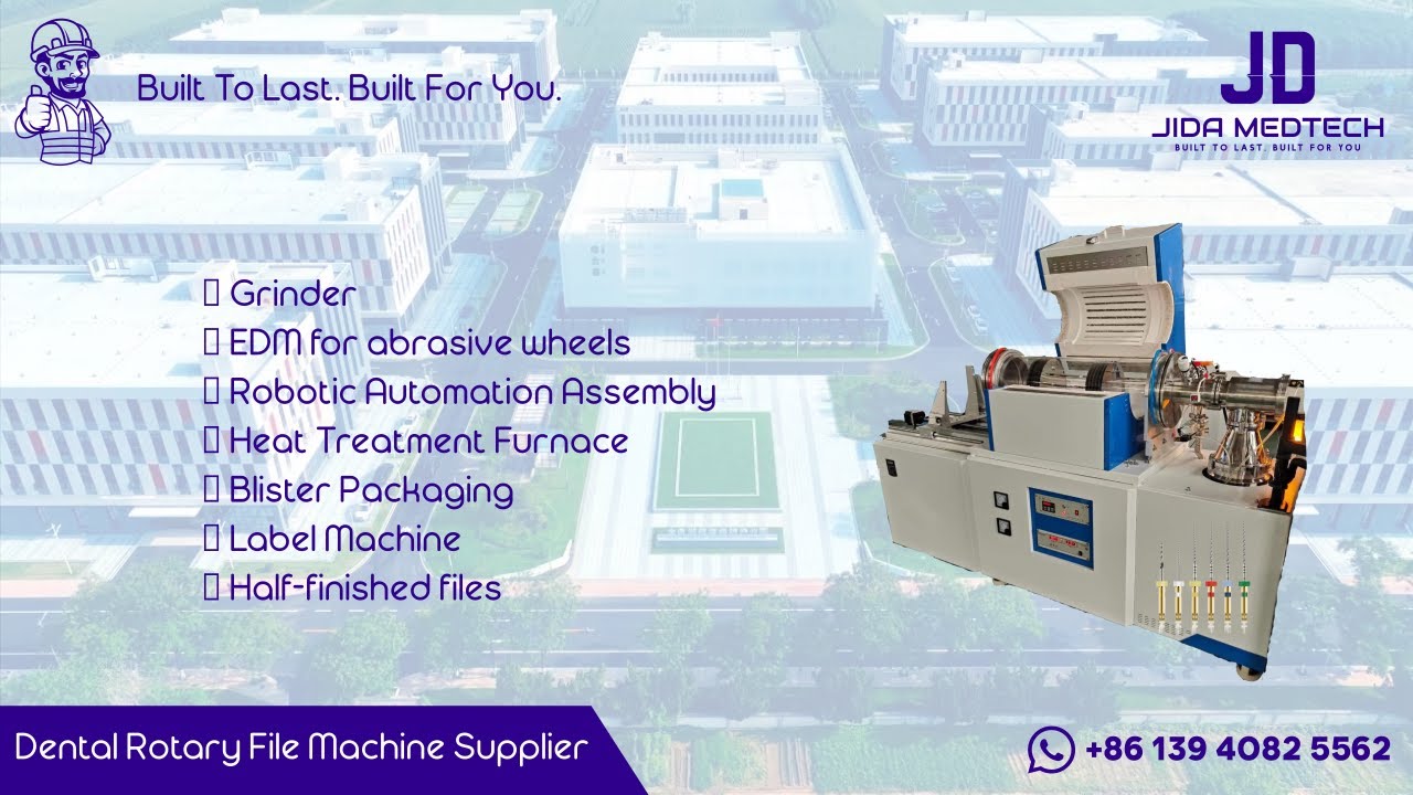 Jida Medtech Dental Rotary File Heat Treatment Furnace With Blue And ...