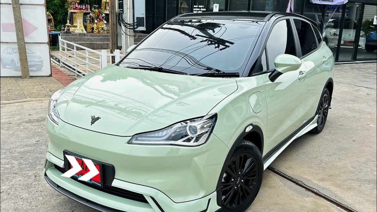 NETA V สีเขียว moonlight แต่งพิเศษ จากศูน เรา @ติวานนท์ปทุมธานี ...