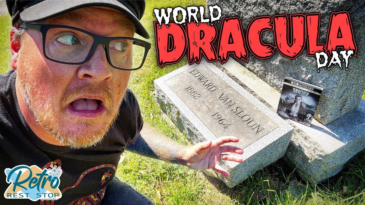 Grave Of Edward Van Sloan On World Dracula Day | Universal Monsters Van ...