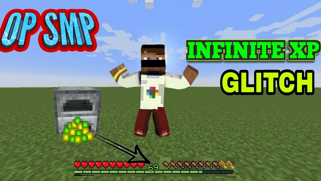 I used this infinite xp glitch in OP SMP in minecraft - YouTube