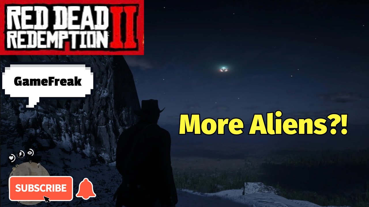 RDR2 (pt 27) UFO #2 Easter Egg location. #gaming #tutorial #videogames ...