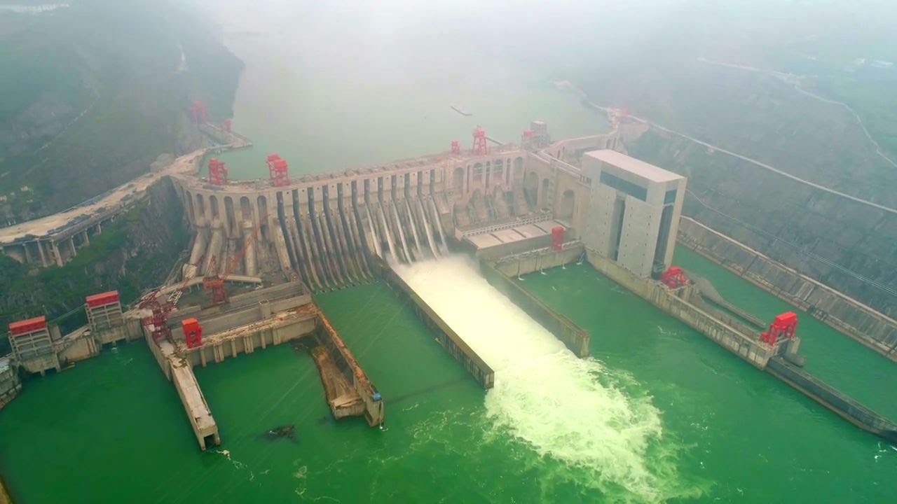 EES EAEC. The largest power plants. The Xiangjiaba Dam - YouTube