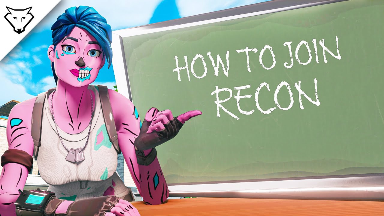How To Join Recon Esports (Join A Fortnite Clan) - YouTube