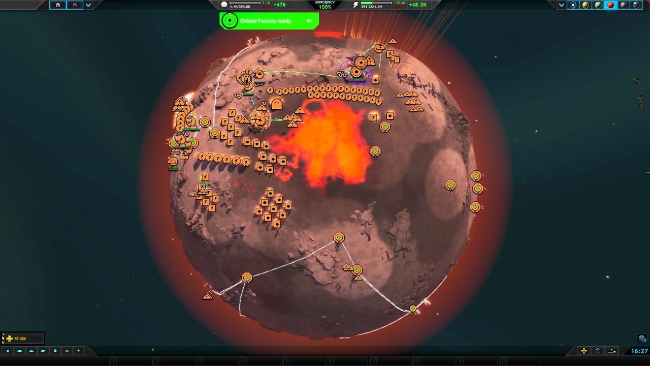Planetary Annihilation 3v3 Team Armies - Divided in Battle! - YouTube