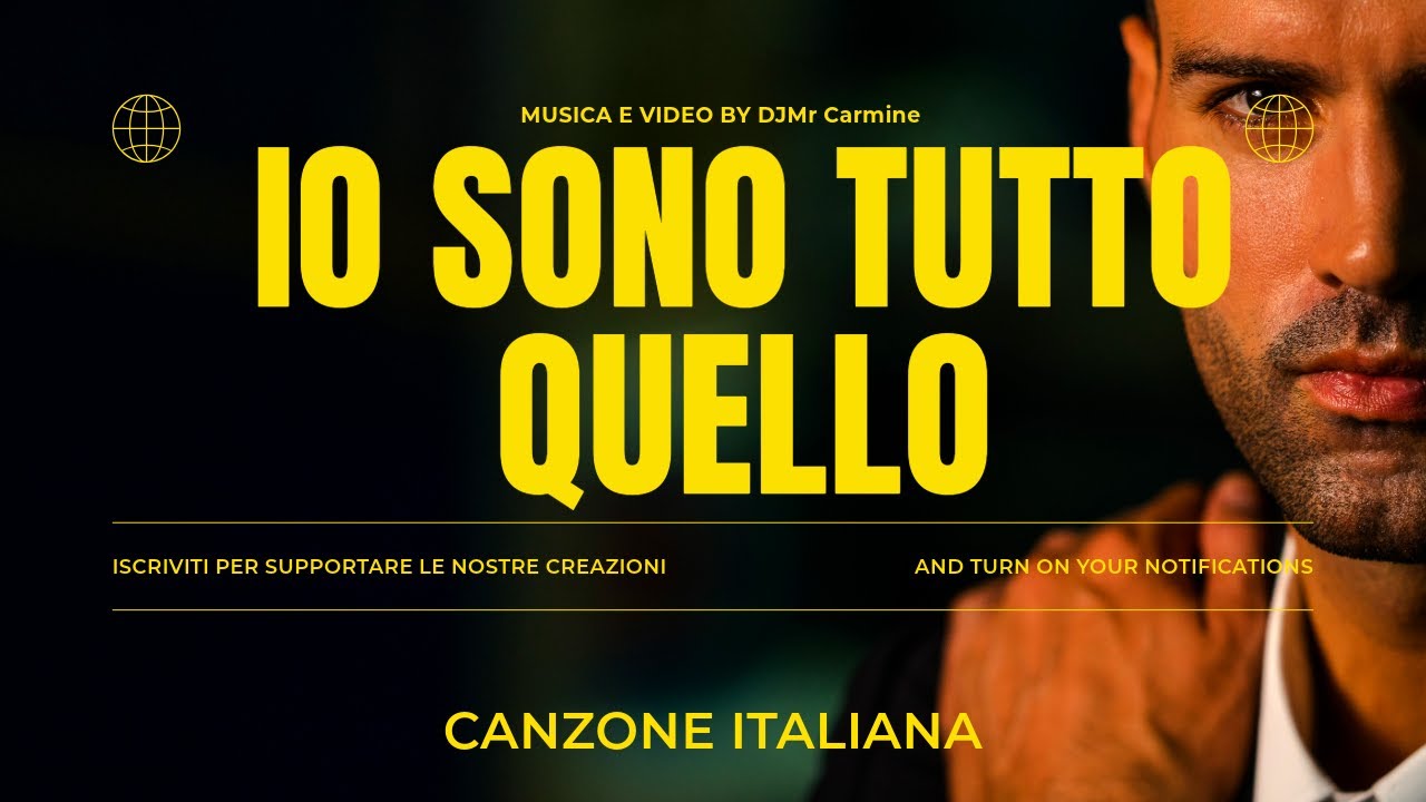 IO SONO TUTTO QUELLO (Nuova Canzone Italiana) - YouTube