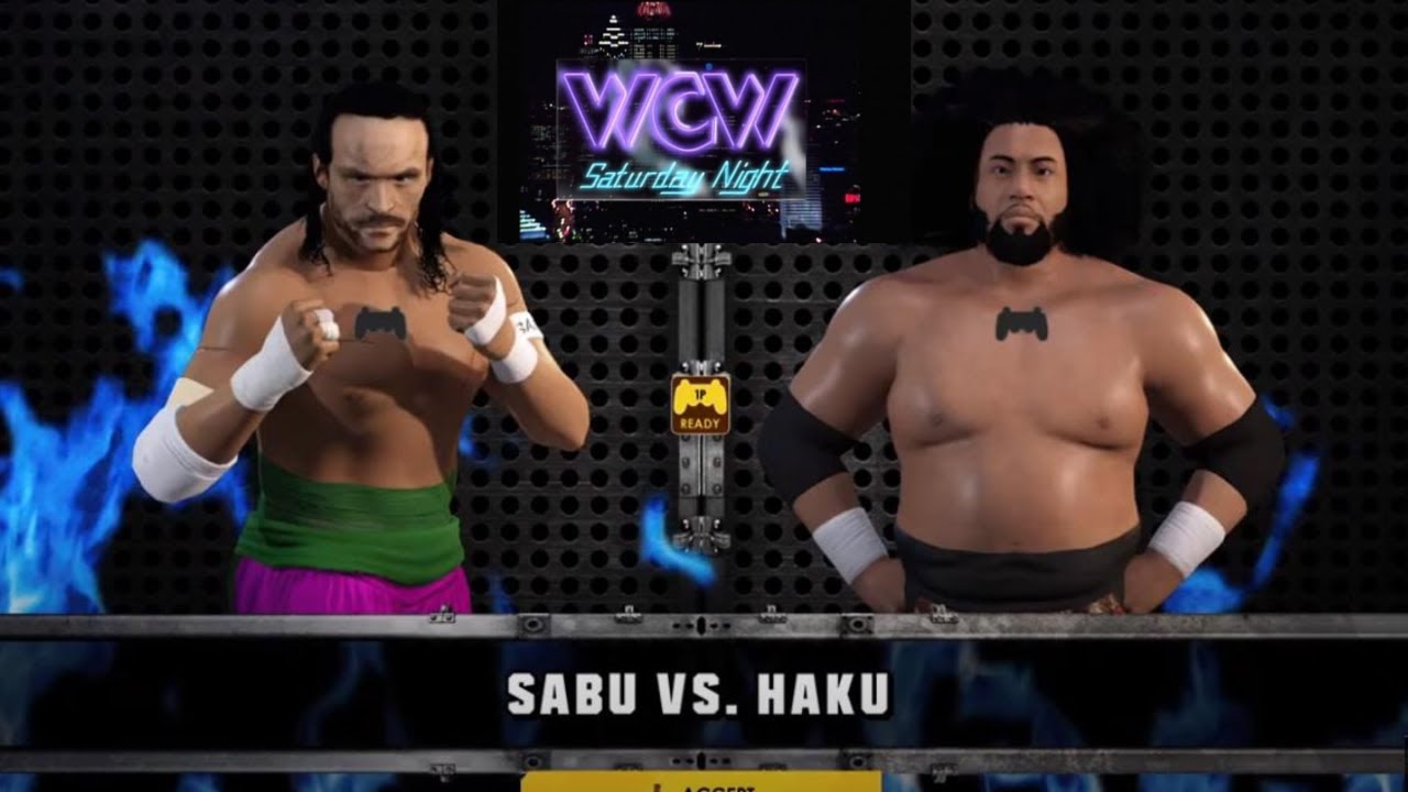 Sabu vs Haku (BRUTAL) * WCW Saturday Night - YouTube