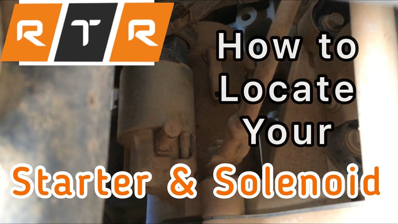 Where is my Starter & Solenoid Located? (2015-2020 Ford F-150) - YouTube