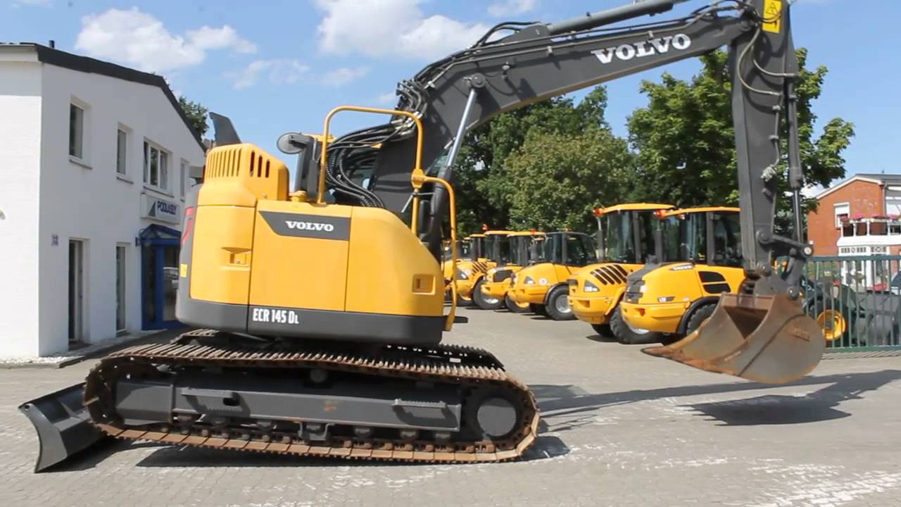 Volvo ECR 145 DL, 2011, 1.700 h #210013 - YouTube