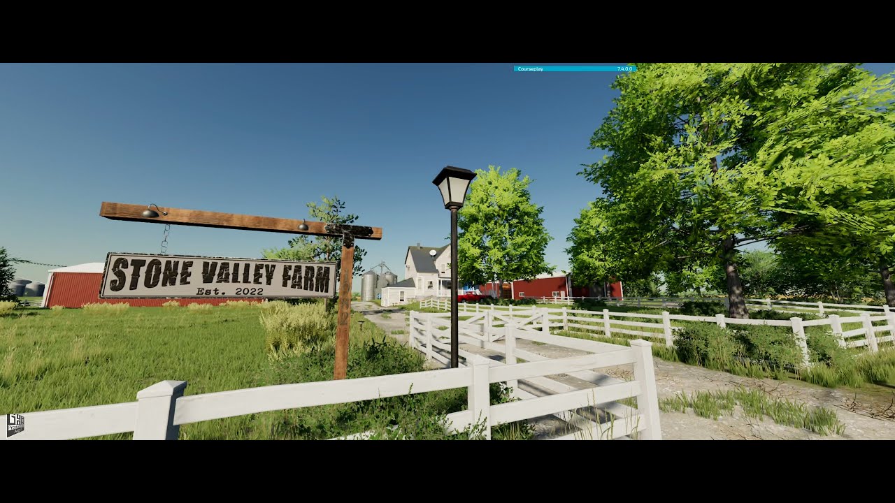 Autodrive l FS22 l Stone Valley Farm l by Lancyboi l Creating a course ...
