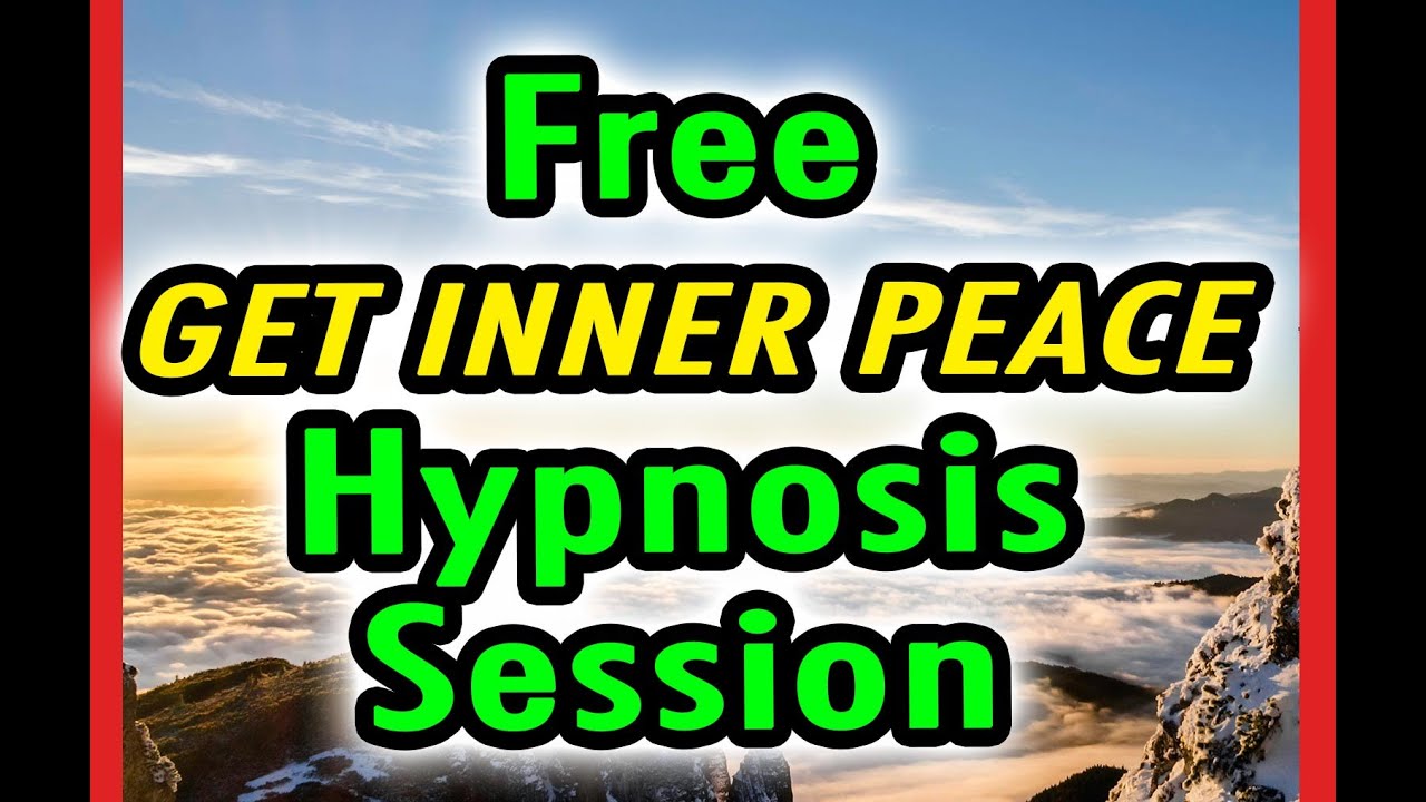 Free GET PEACE Hypnosis Session - YouTube