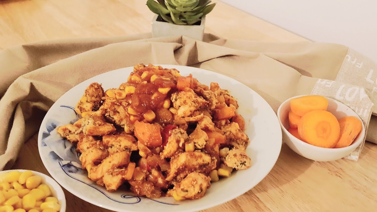 STUDIO FOOD 33 - CHICKEN BREAST WITH VEGETABLES SAUCE - YouTube