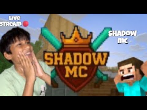 PLAYING IN SHADOW MC BY DGAMERYT IN LIVE GAMEPLAY - YouTube