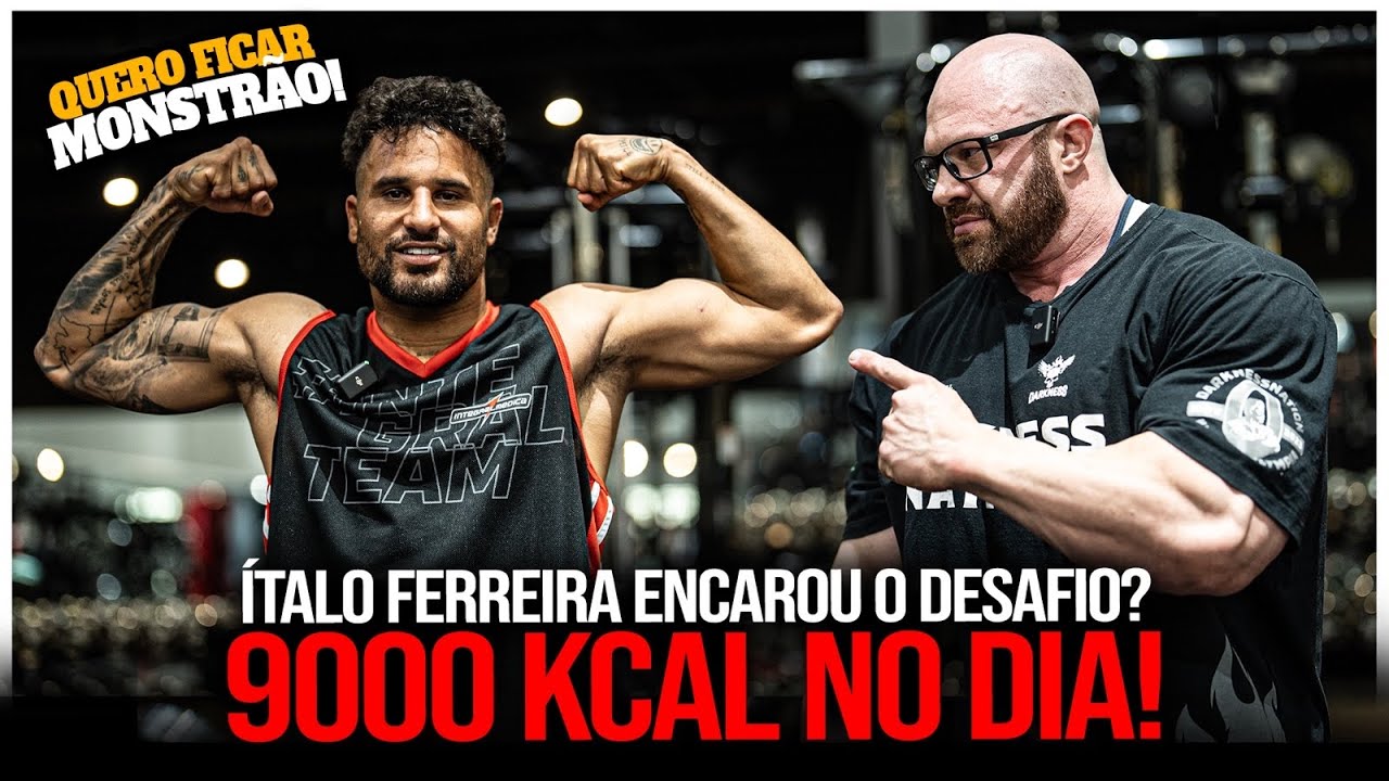 CRUZ DESAFIOU O CAMPEÃO OLÍMPICO A TER 1 DIA DE BODYBUILDER ...