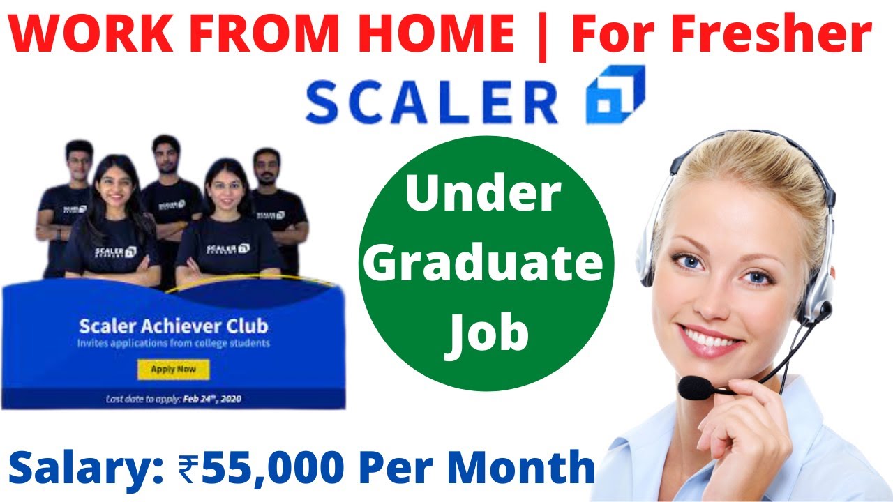 Scaler Academy PERMANENT Work From Home Jobs 2022 | REMOTE JOB ...