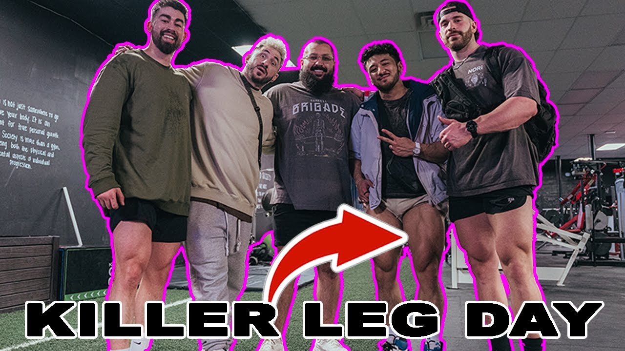 KILLER LEG DAY FT. JPG & EVAN HOLMES - YouTube